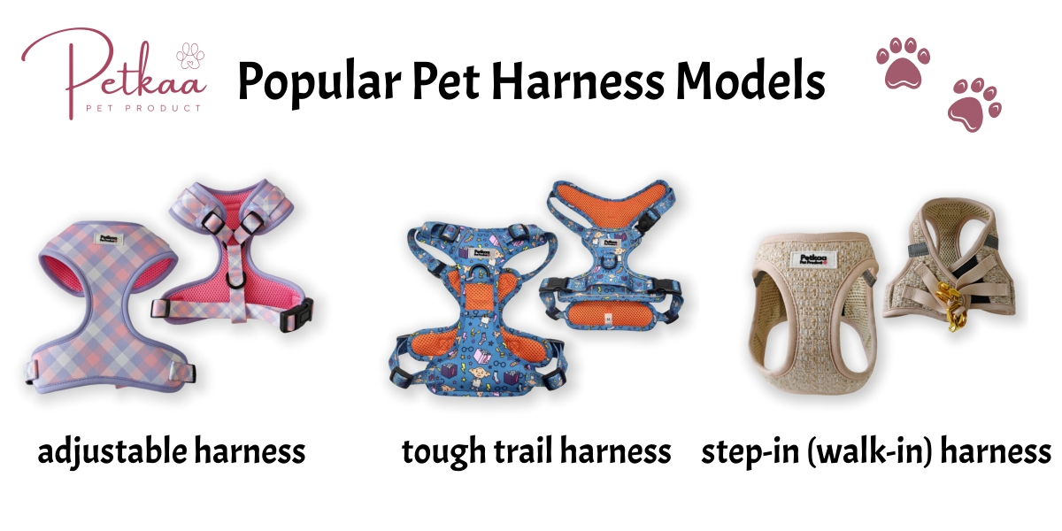 Popular Pet Harness Models: What’s the Difference and How to Choose ...